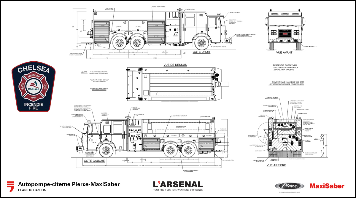 Le premier Pierce - MaxiSaber Tandem au Québec - L'Arsenal
